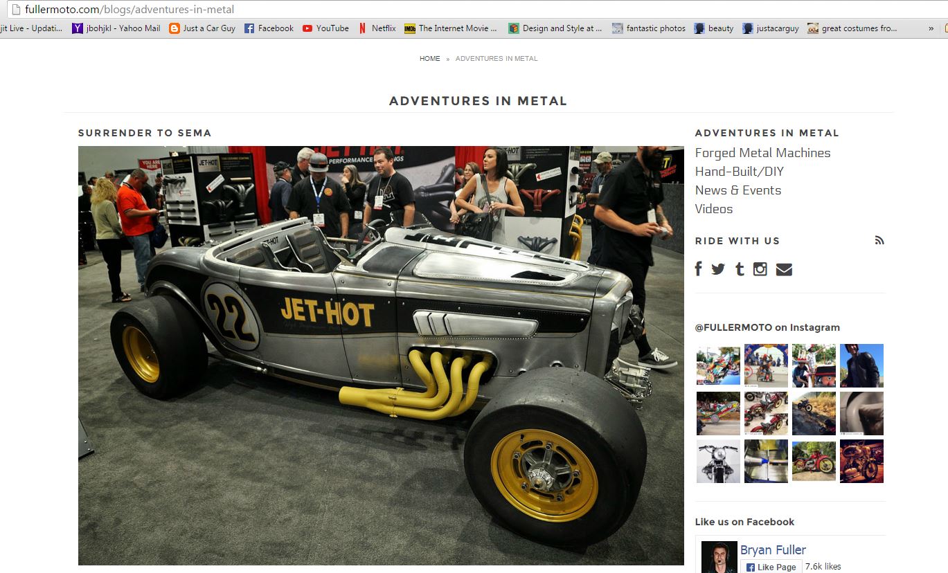 Just A Car Guy: when a custom car maker uses my photo, of his car, that ...