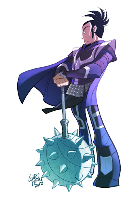 Gurihiru-Blog: Thor fan art - The Warriors Three