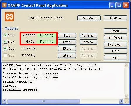 Membuat Database Menggunakan CMD dan XAMPP 1