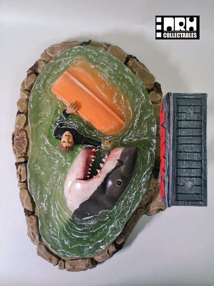 A Preview of Jaws Estuary Attack Diorama by Sculptoria Studioplume-de-pan