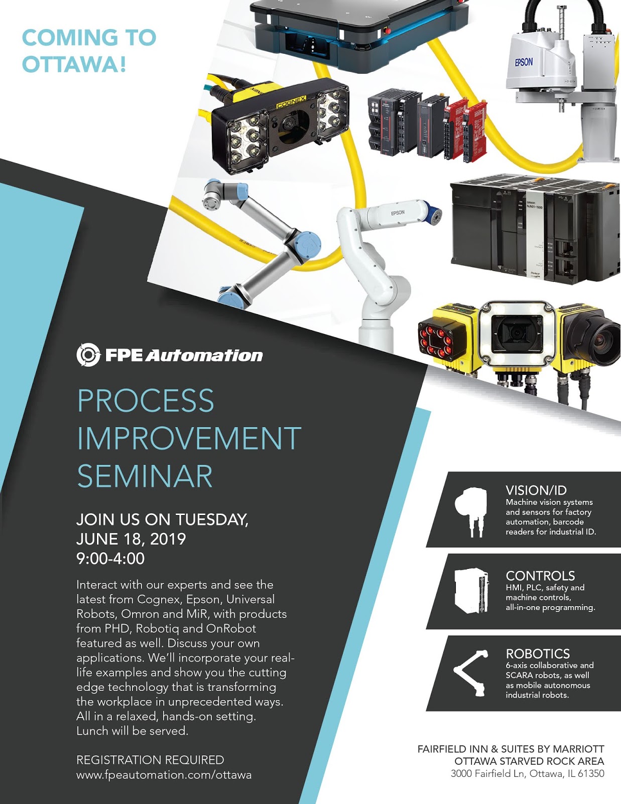 Industrial Automation, Controls, Vision/ID and Robotics Seminar in ...