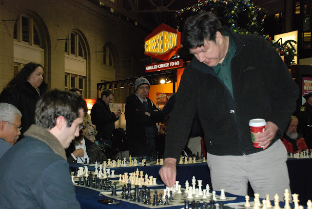 Boylston Chess Club Weblog: GM LARRY CHRISTIANSEN SIMUL SOUTH STATION