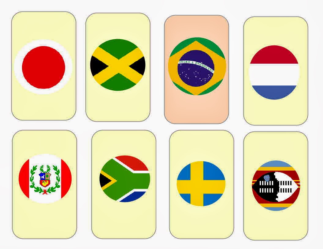 Beneath the Wraps: Learning Geography part 2: South America and Flags