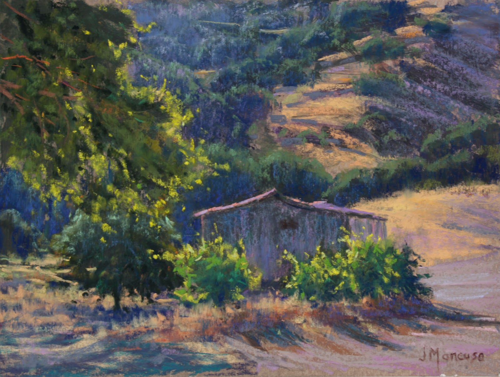 Paintings By Joe Mancuso: Attig Ranch Paint-Out