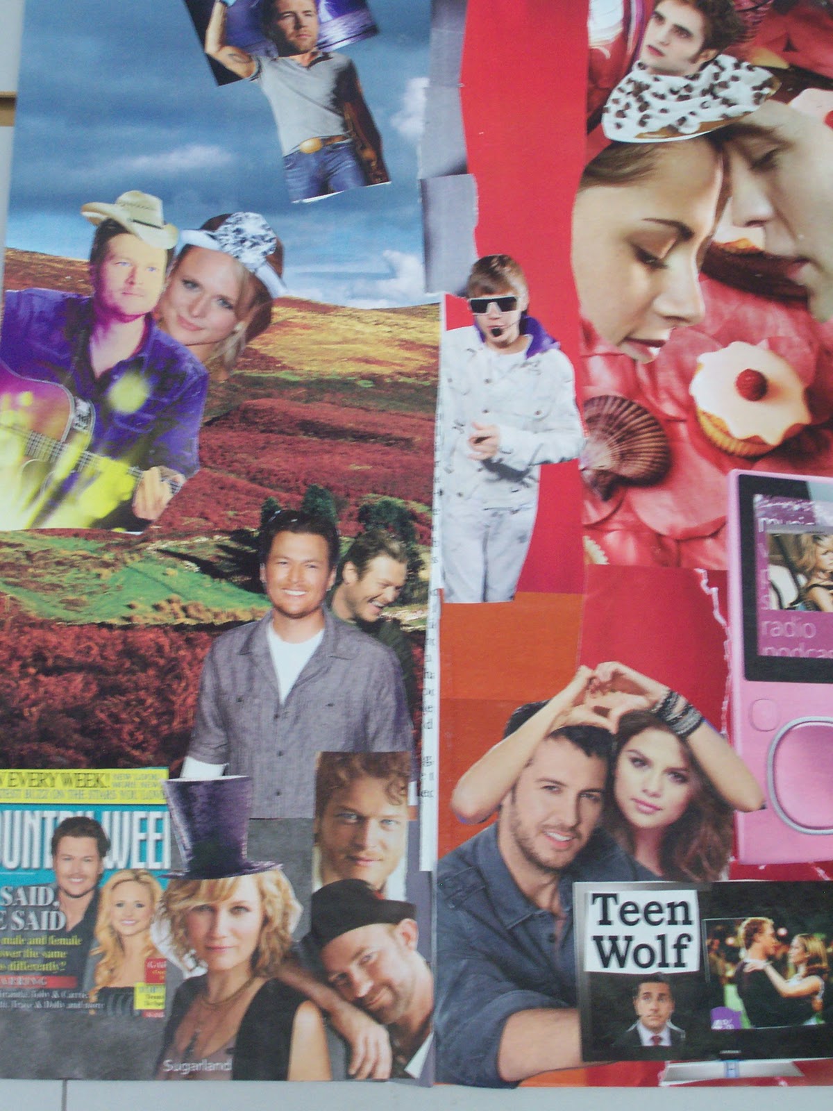 Irvington Community Middle School Art: Hero/Me Collage-7th Grade