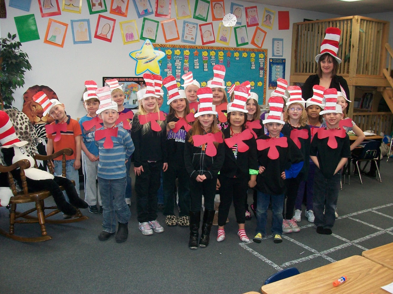 The Very Busy First Graders: Read Across America