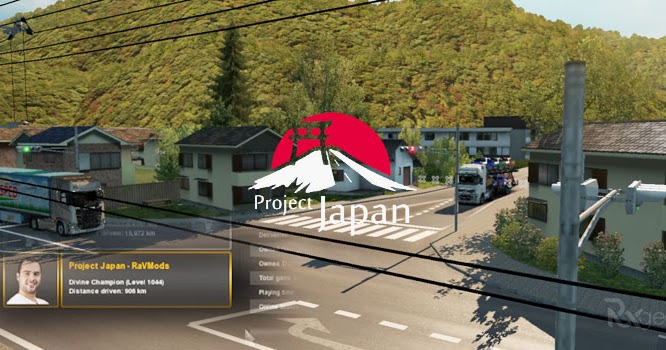 Save Game Maps Project Japan ETS2 - RaVgear