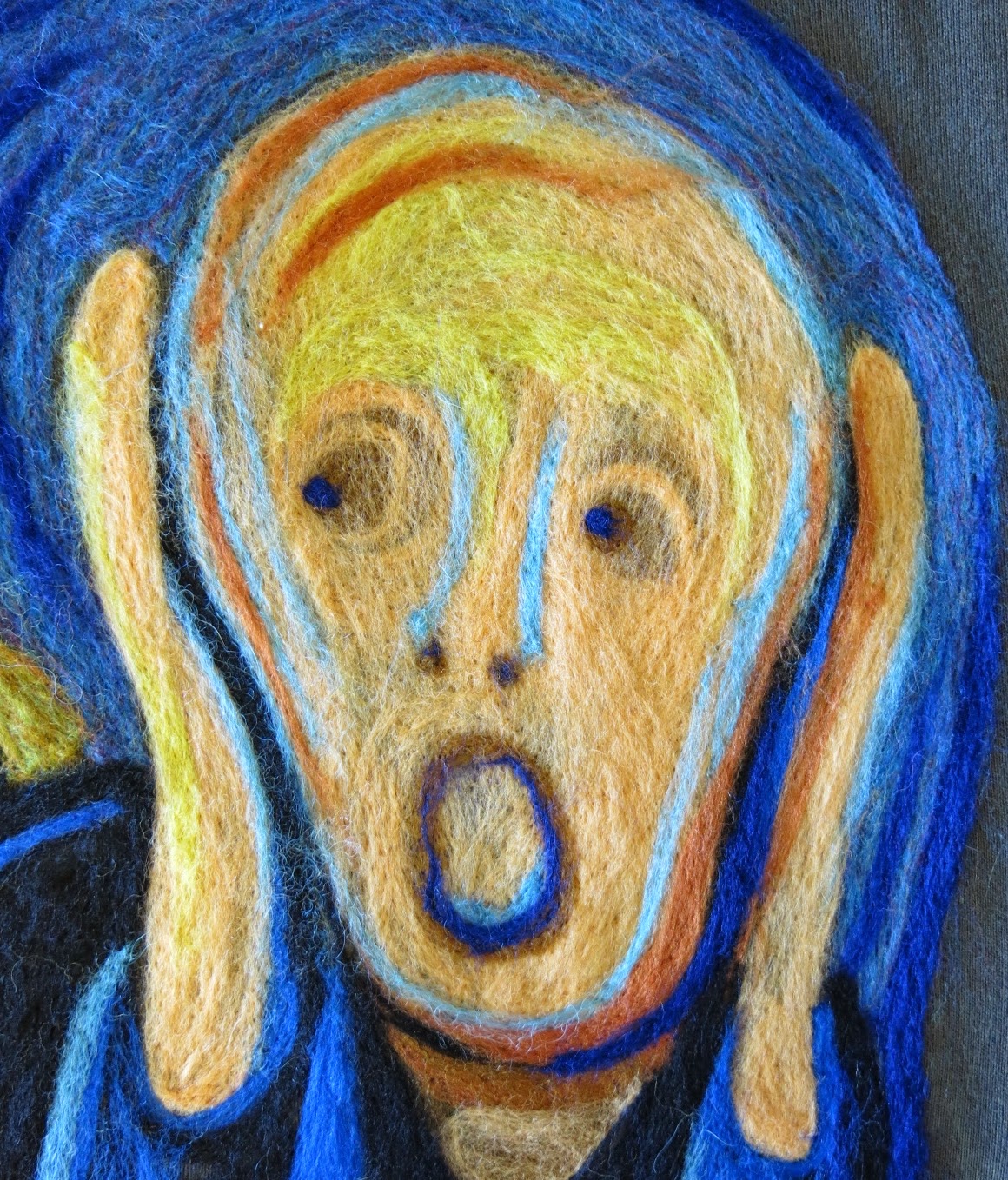 Scream Painting Face
