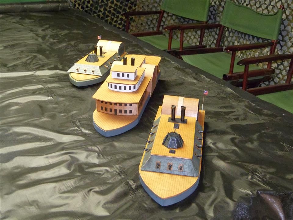 AJ's Wargaming Blog: 28mm ACW Ships