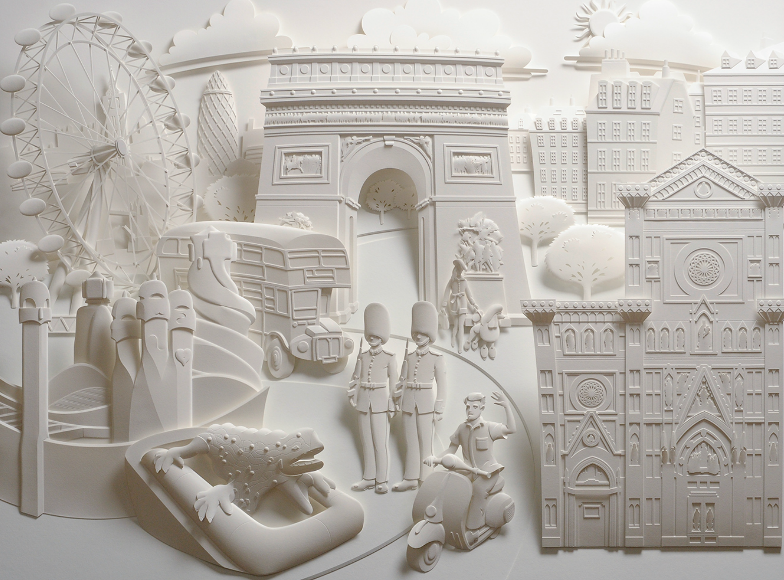 zeza@flor blog!: paper art