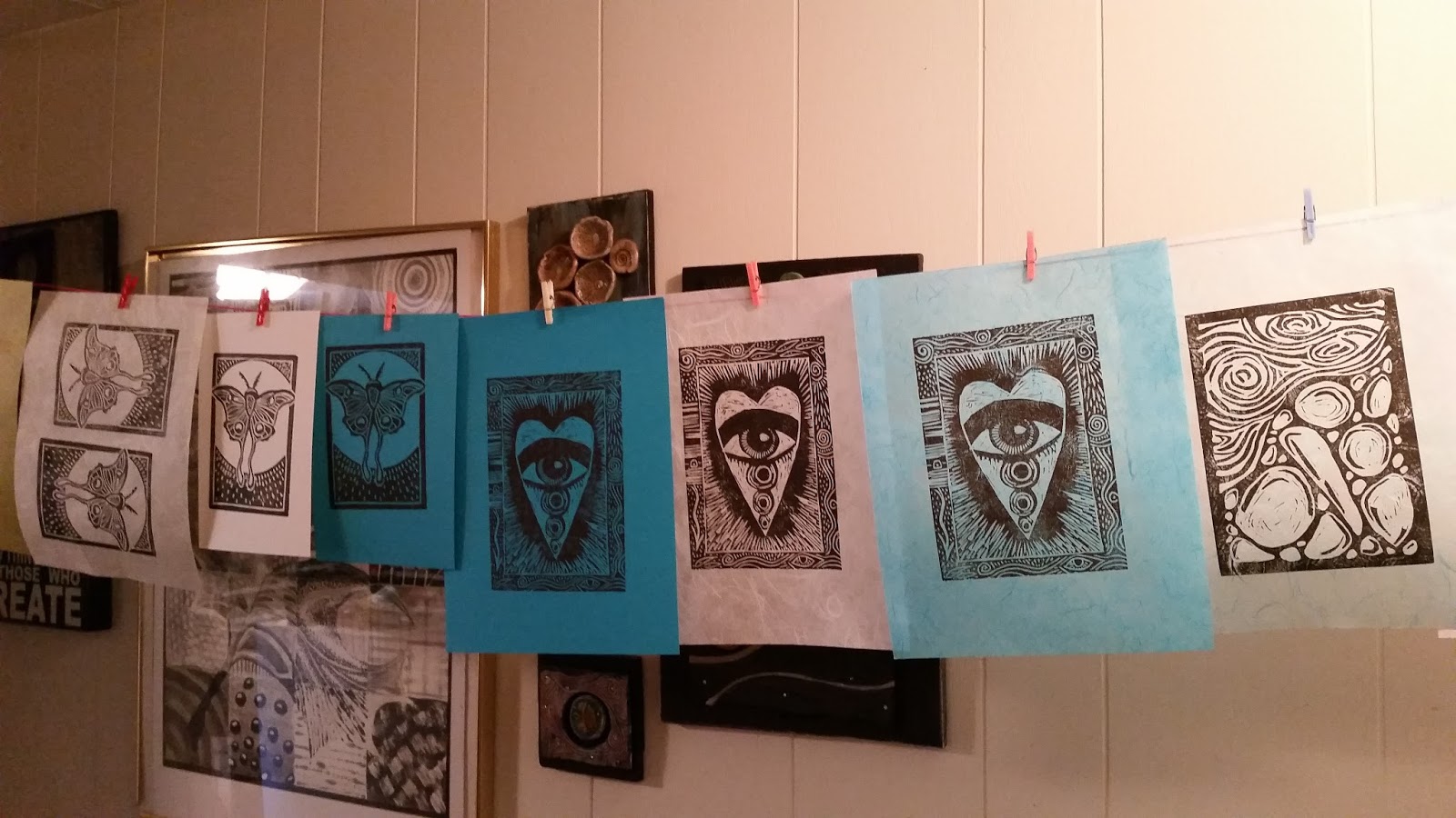 Love My Art Jewelry: Hand Pulled Prints