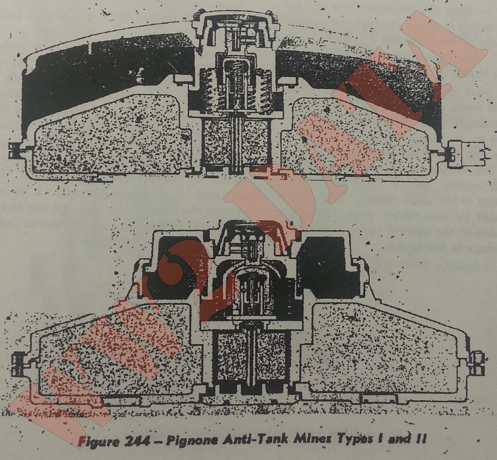 WW2 Equipment Data: Italian Explosive Ordnance - Mines and Traps