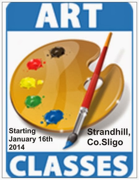 Magh Ene College - Art Gallery: Adult Art Classes - CO.Sligo - January ...