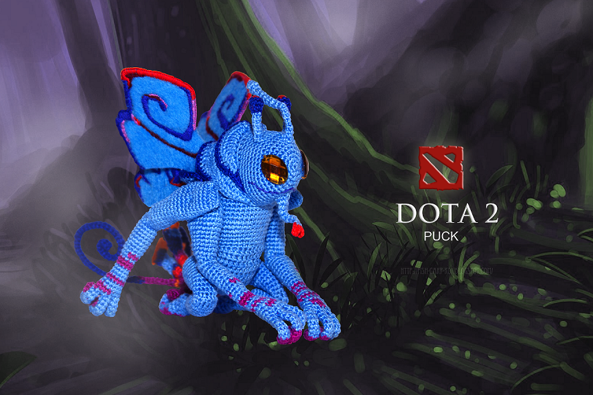 Изящные искусства: Puck - The Fairy dragon (Dota 2)