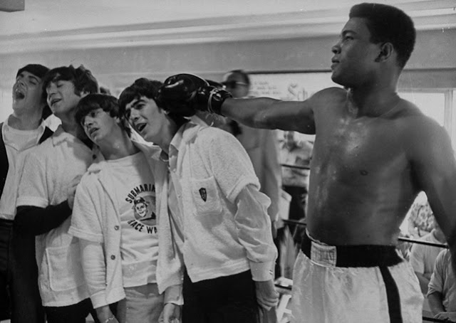 When The Beatles Met Muhammad Ali in 1964 ~ Vintage Everyday