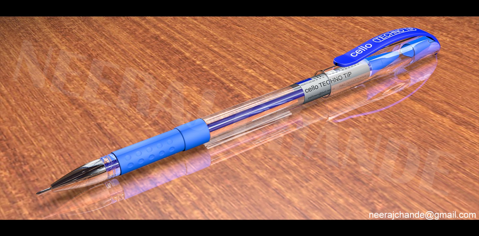 Neeraj Chande: Product Model Design - Cello Pen