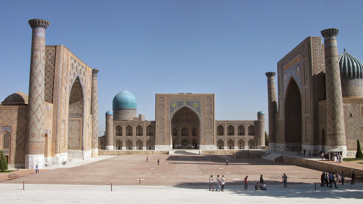 Rotte su due ruote: Tappa 15: Samarcanda - Visita alla città