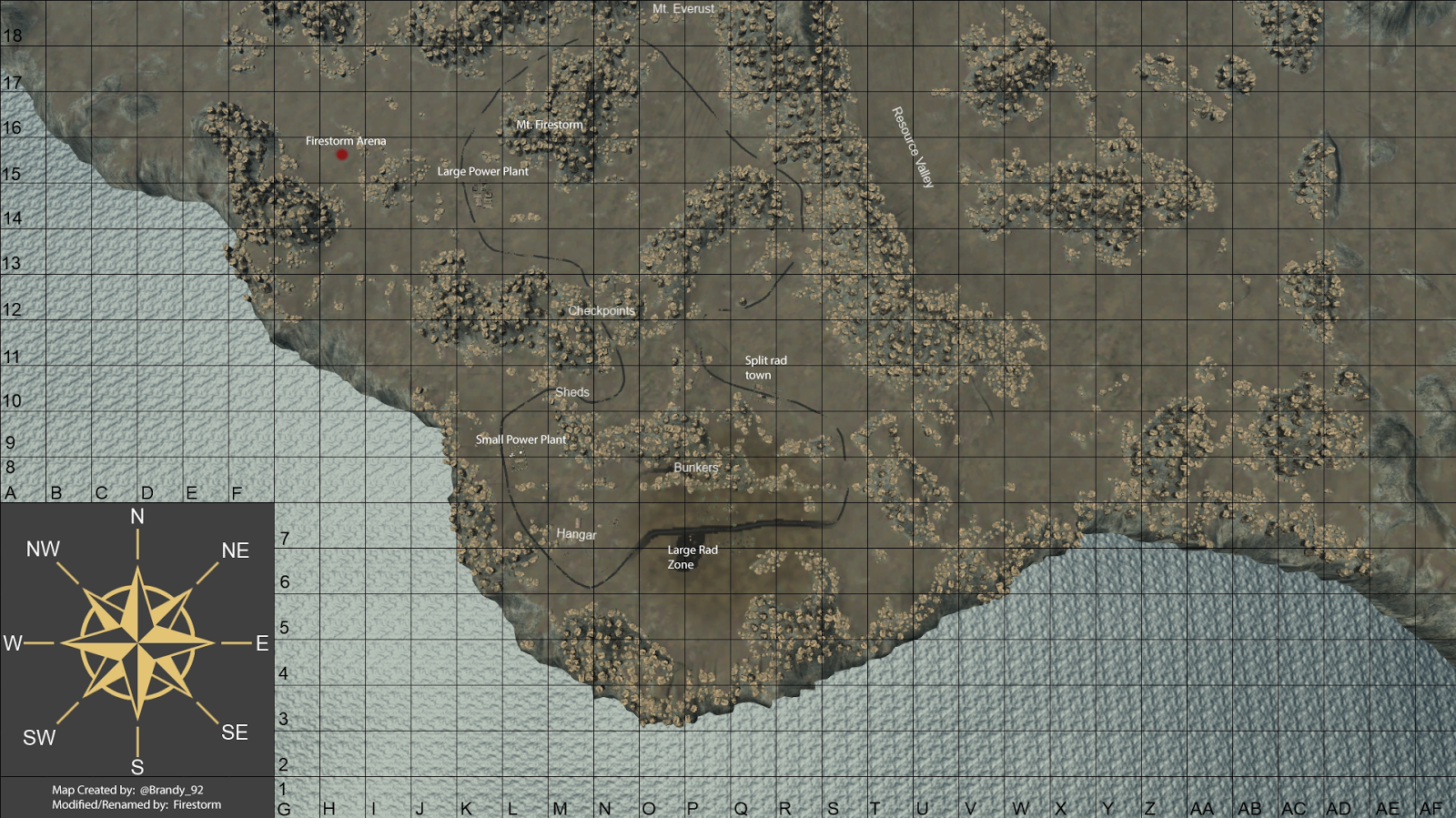 Firestorm Rust Server: Firestorm Map