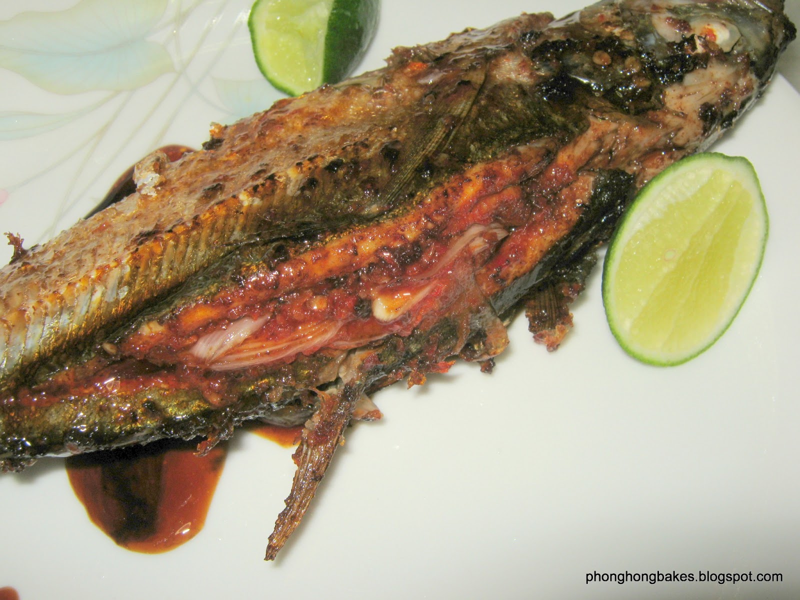Hardtail Mackerel Stuffed with Sambal Belacan | Fresh Food Recipes