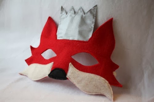 Dzīvosim Skaisti: Bērnu maskas Jaungada ballei no filca