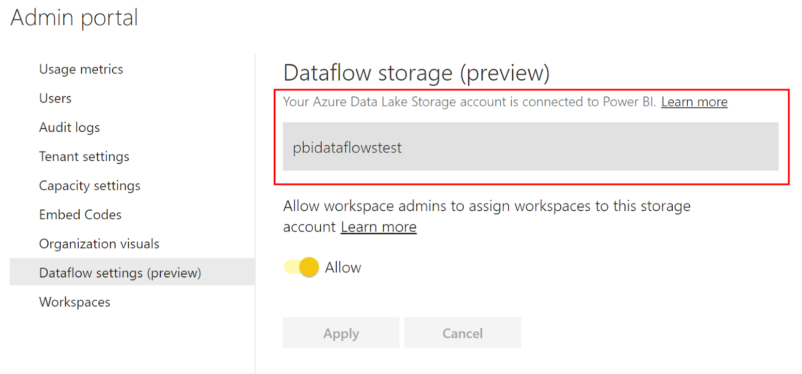 Microsoft BI Tools: Azure - Reuse Power BI dataflows