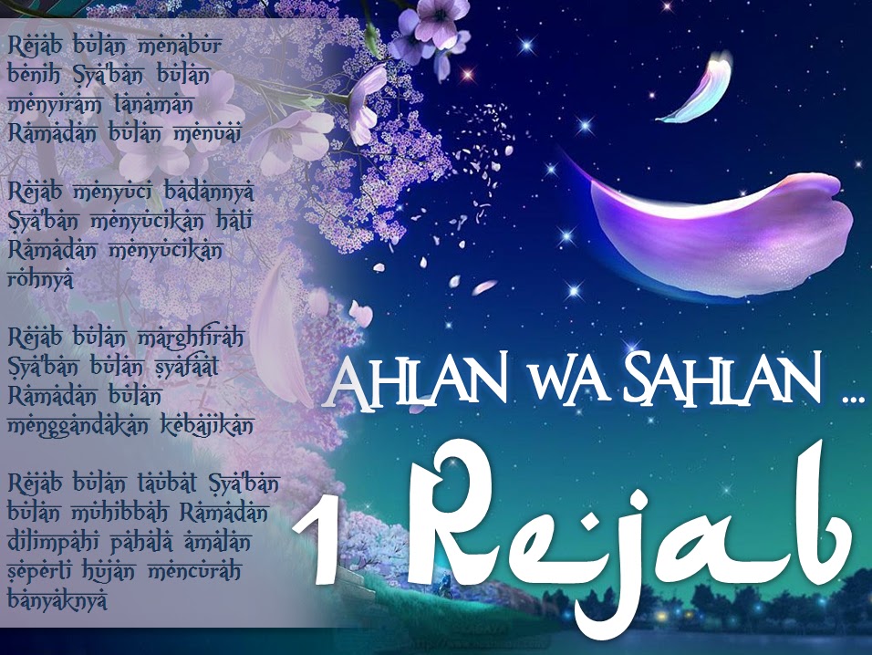 Keindahan Bersamamu..: Salam 1 Rejab