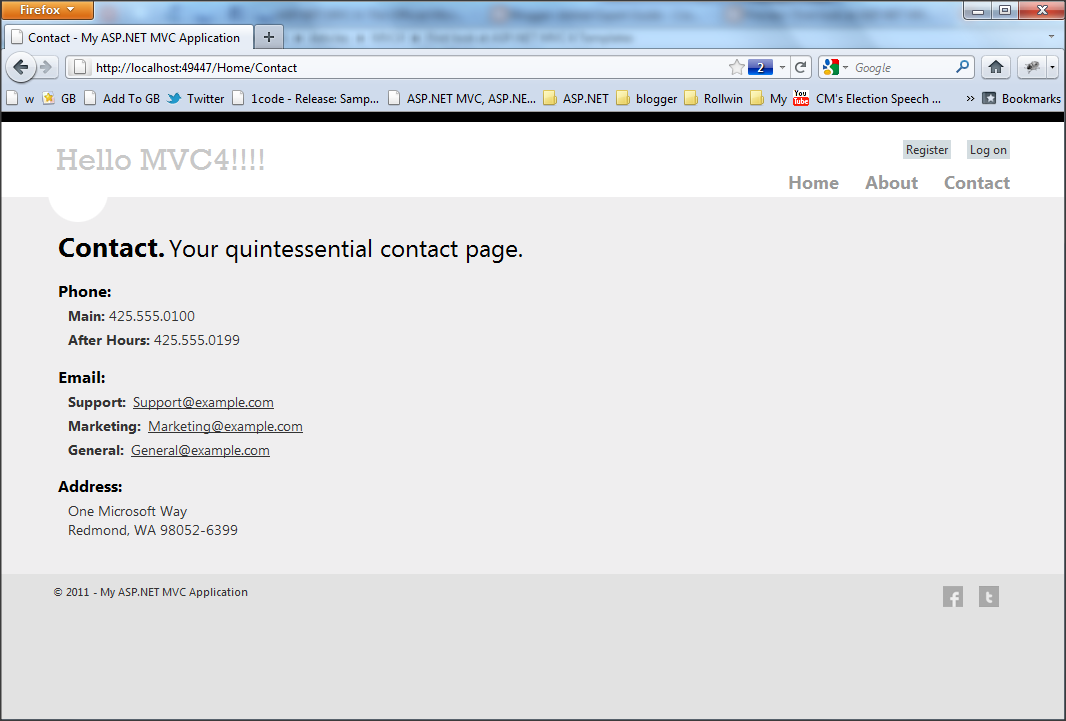 First look at ASP.NET MVC 4 Templates | dotnetExpertGuide.com