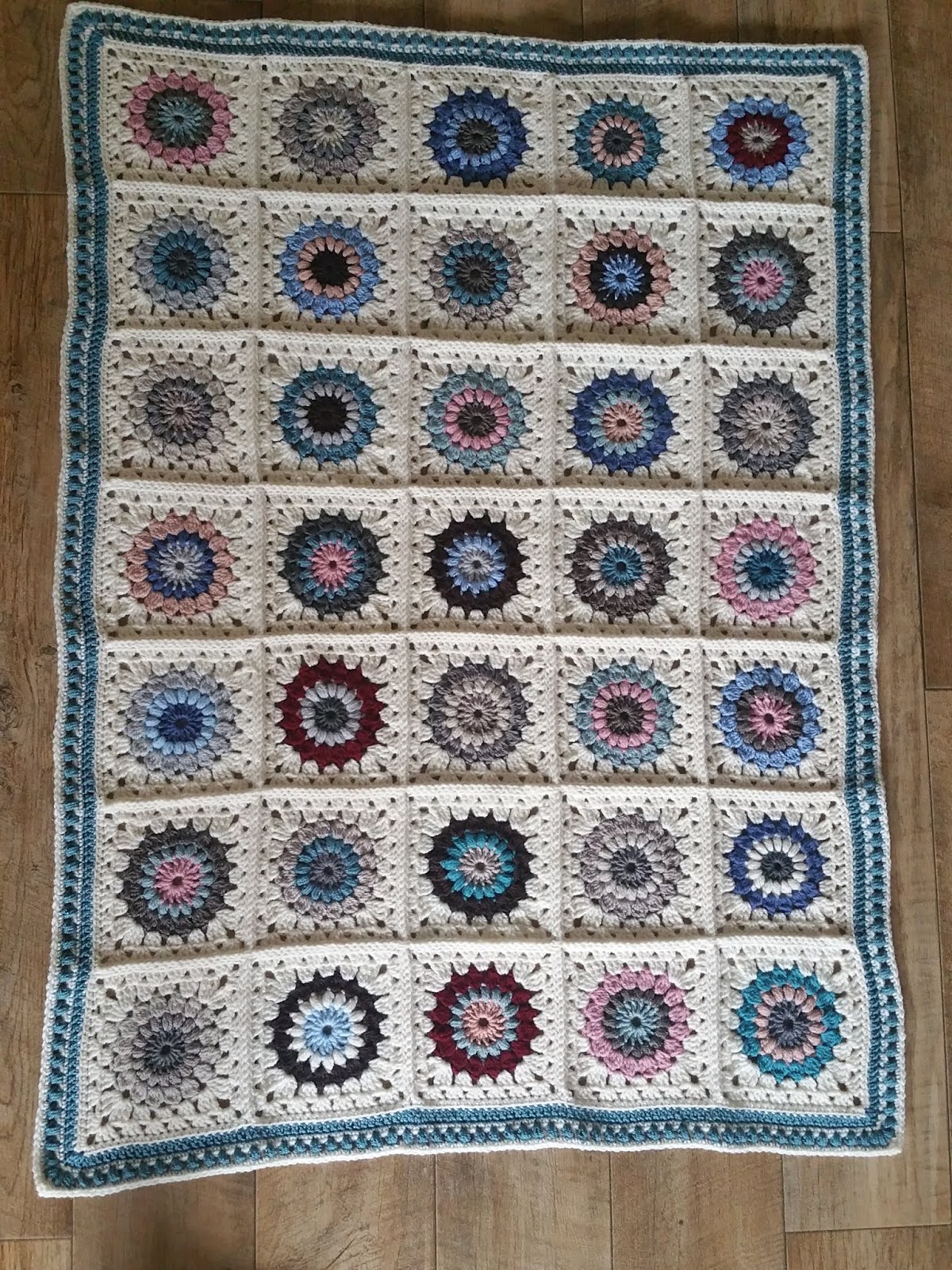 Als ik thuis ben: Vintage dekentje