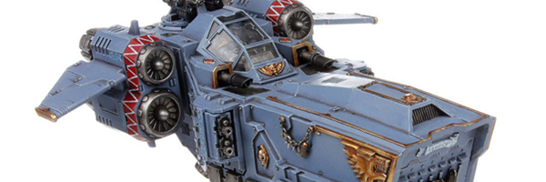 Space Longboats in Space - The Stormfang Gunship & Stormwolf Have ...