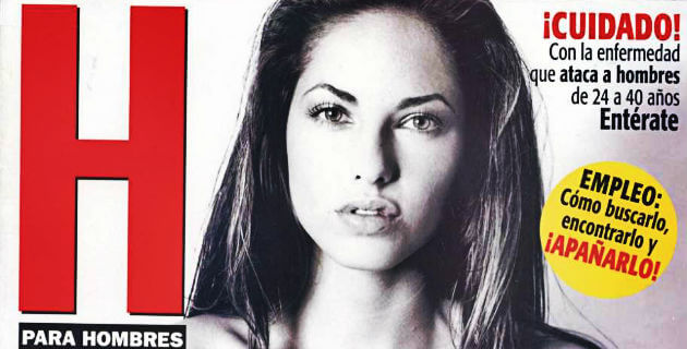 Bárbara Mori Revista H para Hombres Octubre
