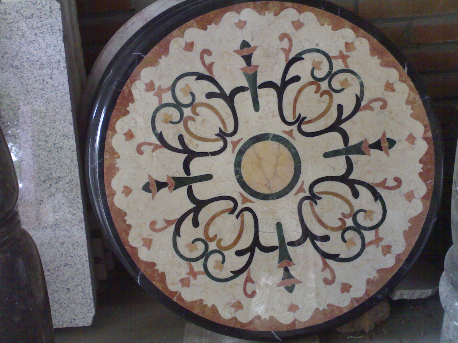 BORDER INLAY MARMER BERMOTIF RUMIT