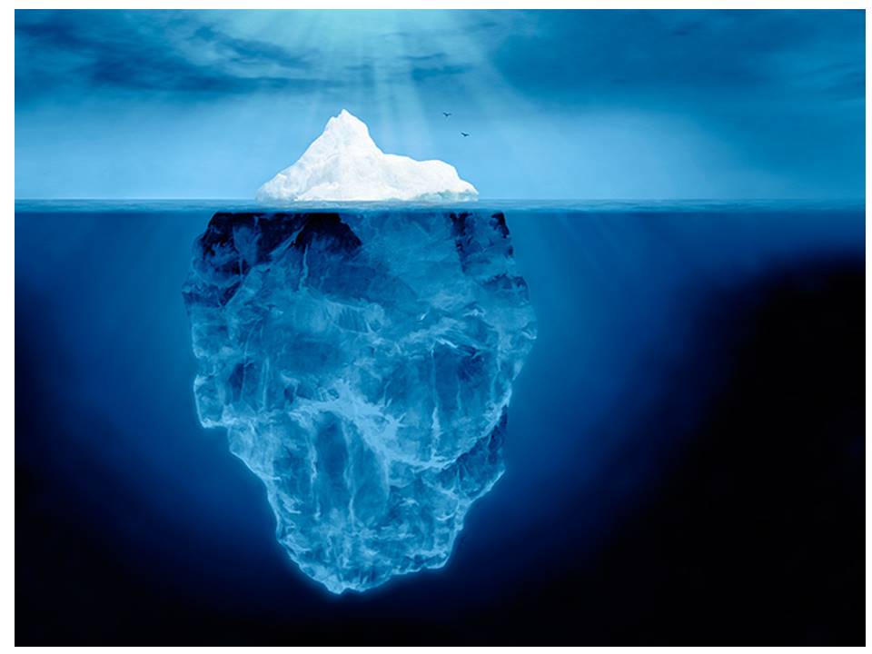 Your World Facts: 220 Why the tip of the iceberg?