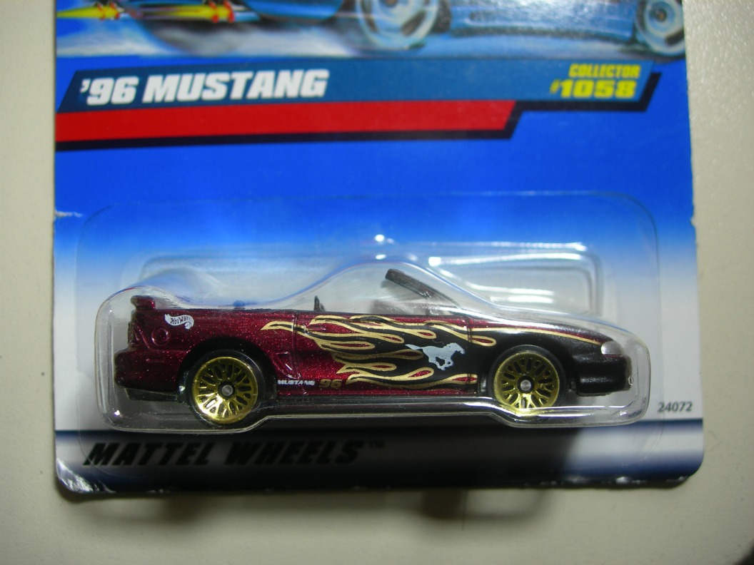 Ford Mustang Collection (hot wheels, matchbox): '96 Ford Mustang GT