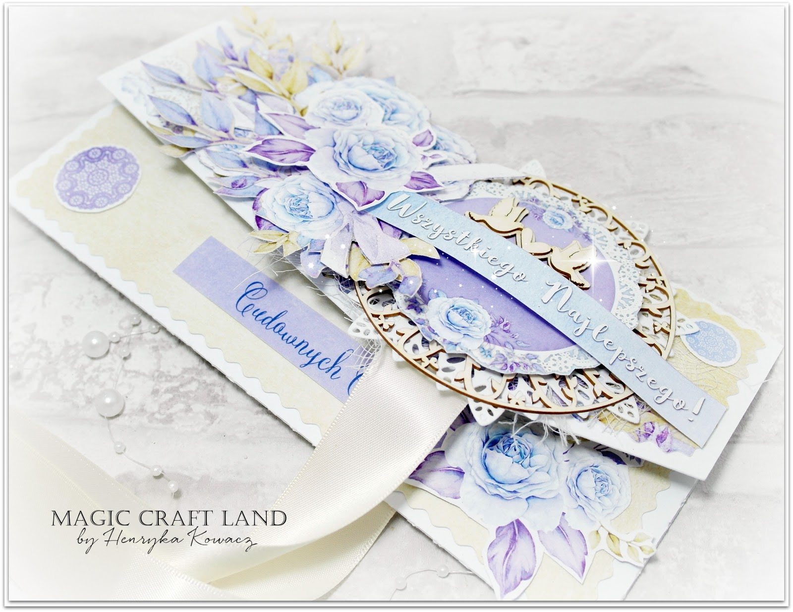 Magiczna Kartka: Wszystkiego najlepszego! - inspiracje Brother Scan'N ...