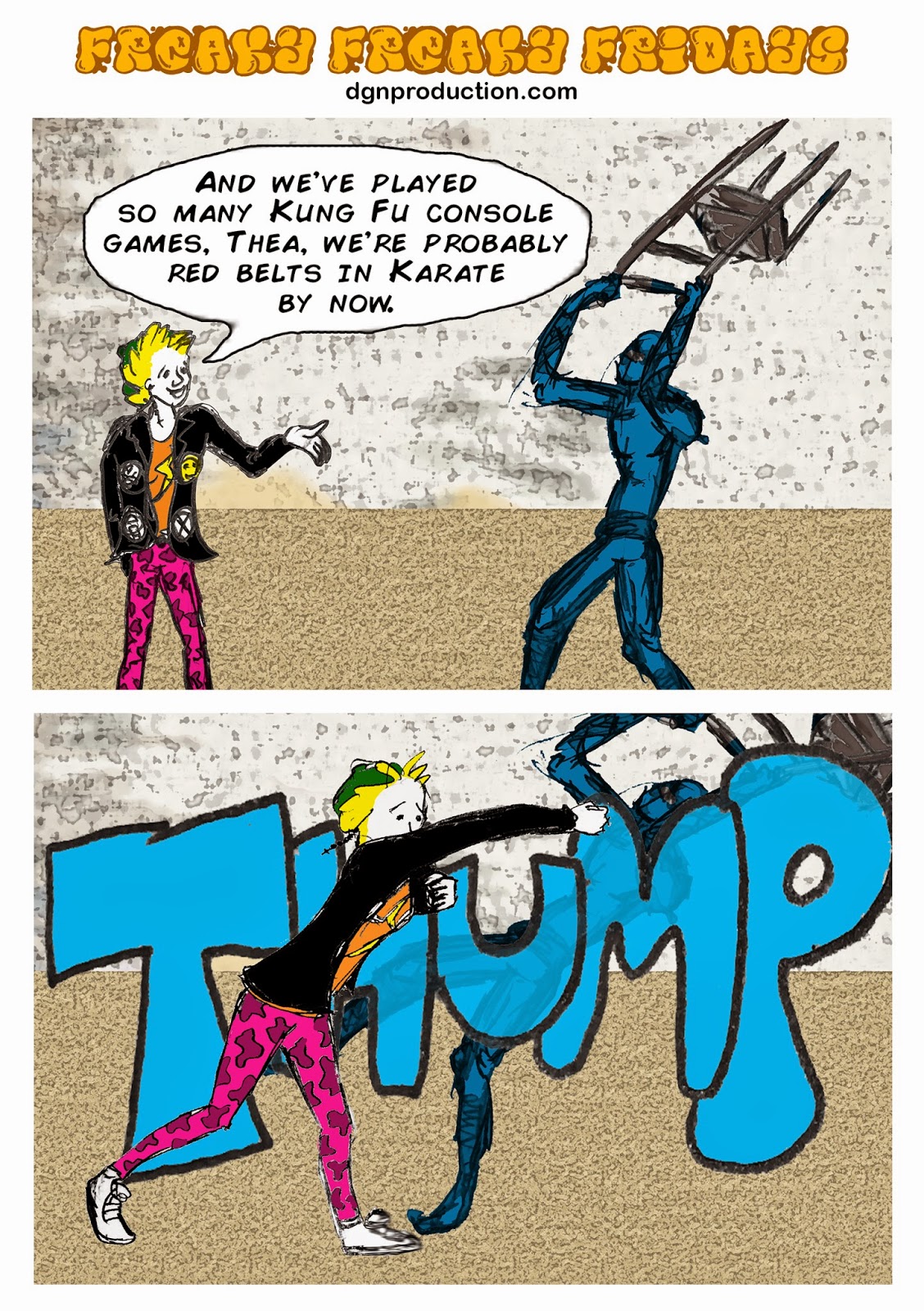 The Last King Of Shambhala: FFF Episode #5 (Web Comic): The Freaky ...