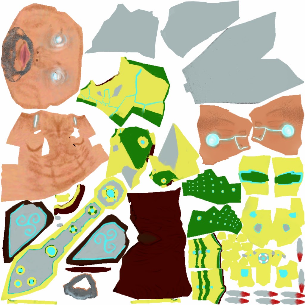 Computer Arts Practice: high poly maps