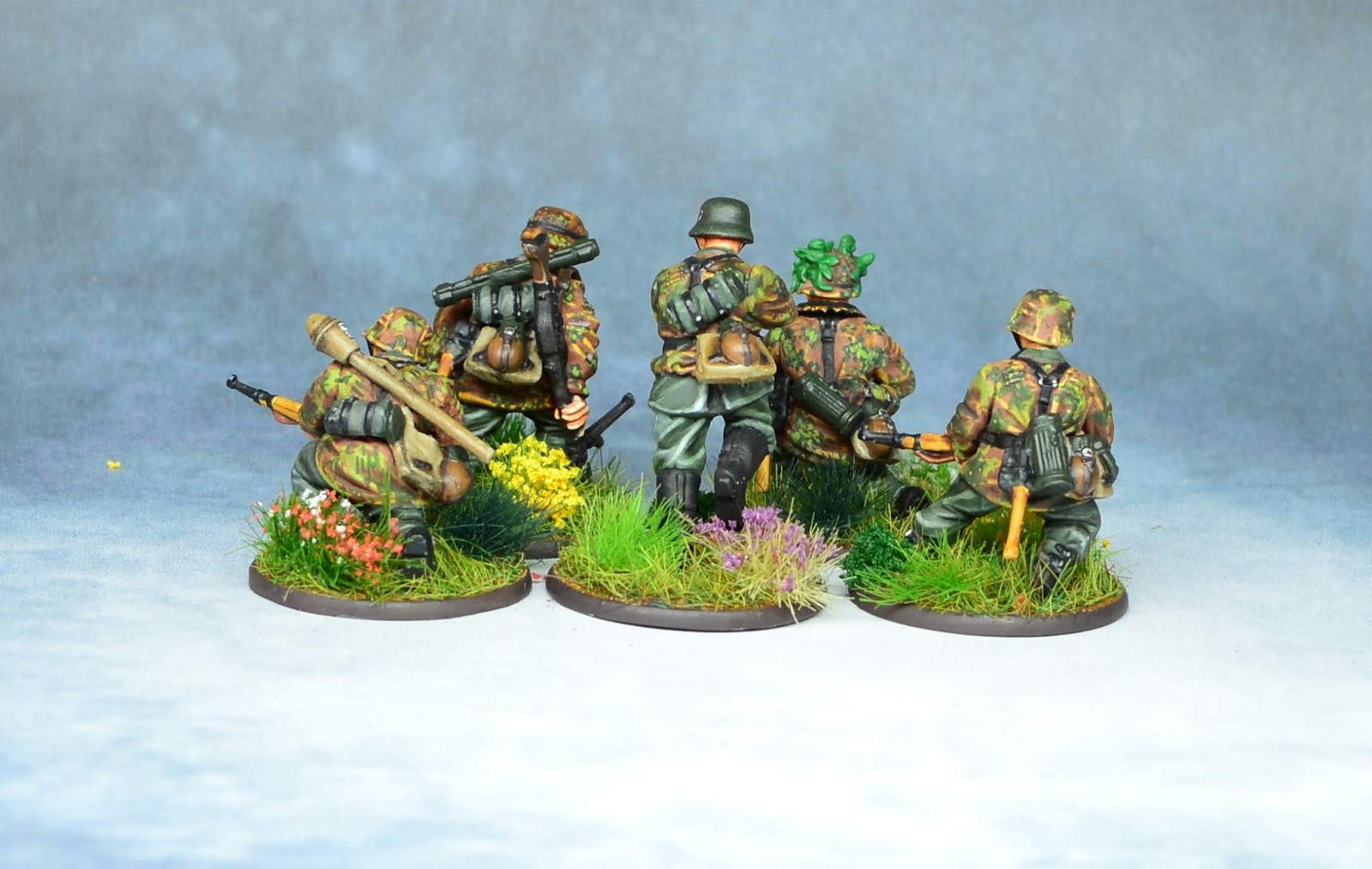 Vae Victis Miniature Painting: Trzecia drużyna grenadierów, 1 Dywizja ...