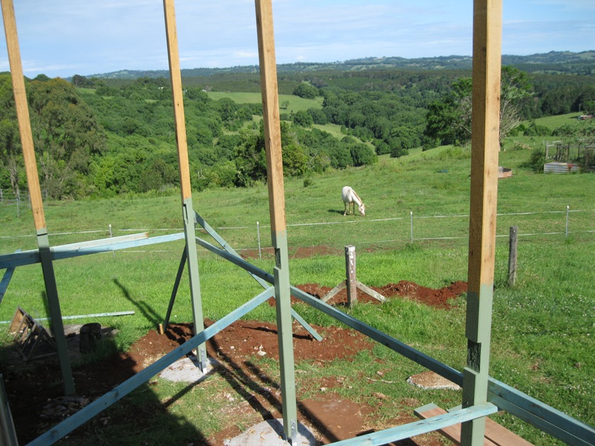 The Grange:a small farm in the Northern Rivers area of NSW: Building ...