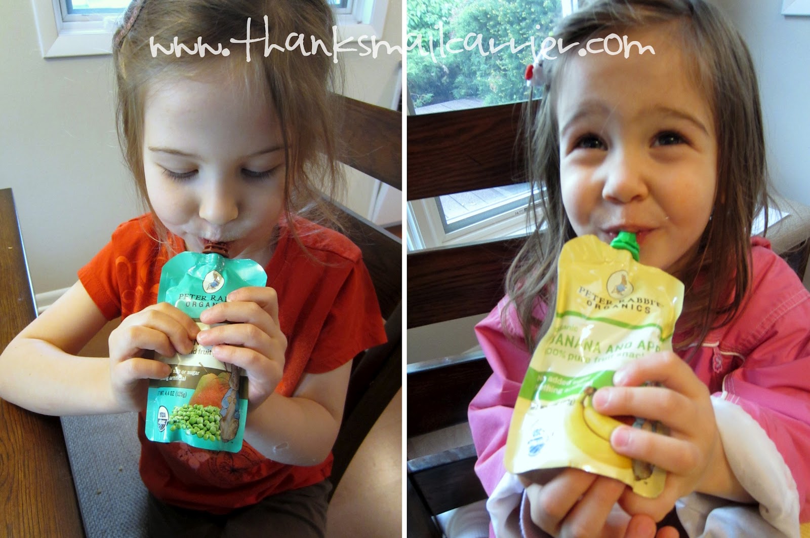 Thanks, Mail Carrier | Peter Rabbit Organics Fruit and Veggie Blend ...