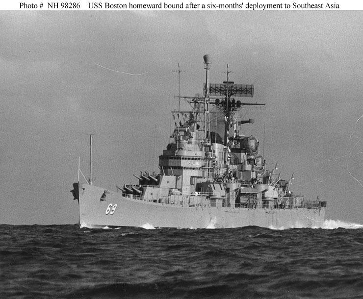 Naval Warfare: USS Boston (CA-69, CAG-1)