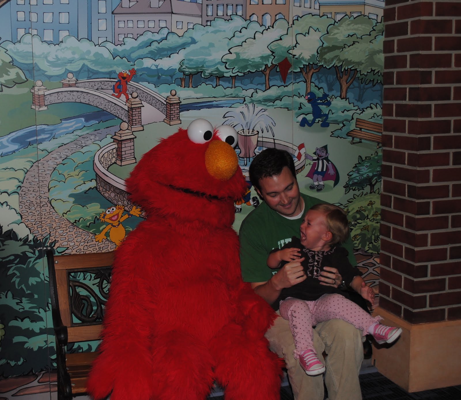 Hudson Household: Meeting Elmo