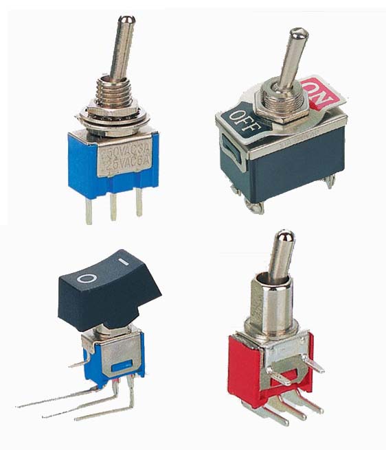 Saklar Atau Switch - Komponen Elektronika