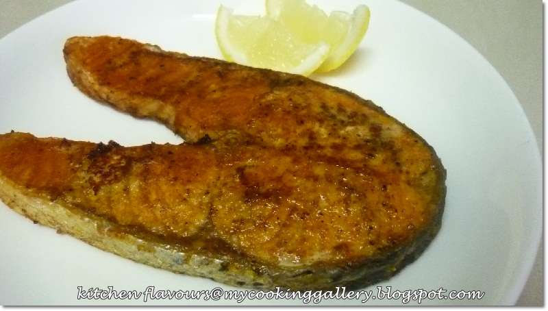 kitchen flavours: Fried Fish Steaks : IHCC