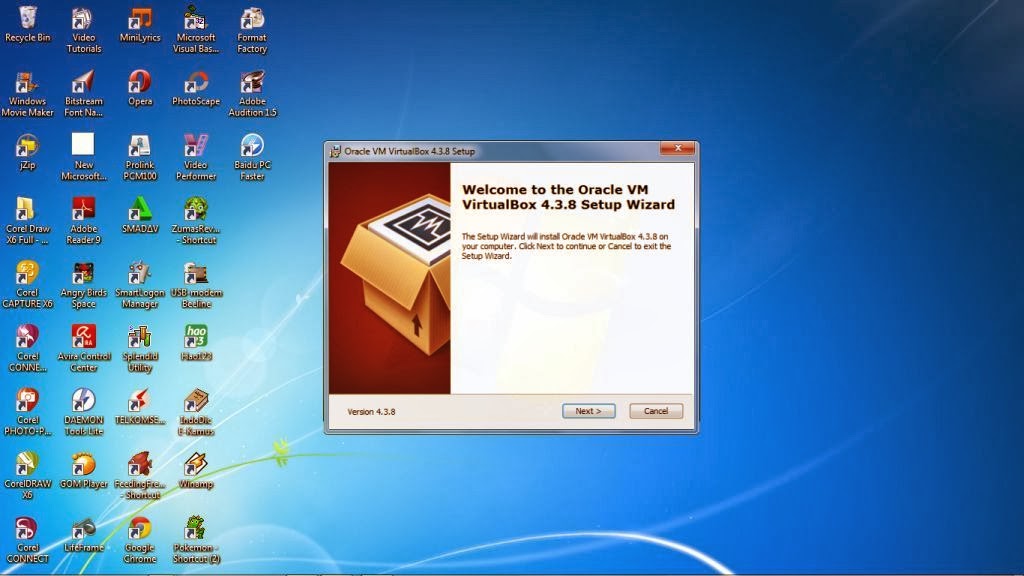 MEDIA BELAJAR TEKNOLOGI: Tutorial Instal VM VirtualBOx pada windows 7