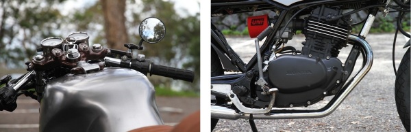 Honda CB250RS Cafe Racer by Drew Mansini - Lsr Bikes