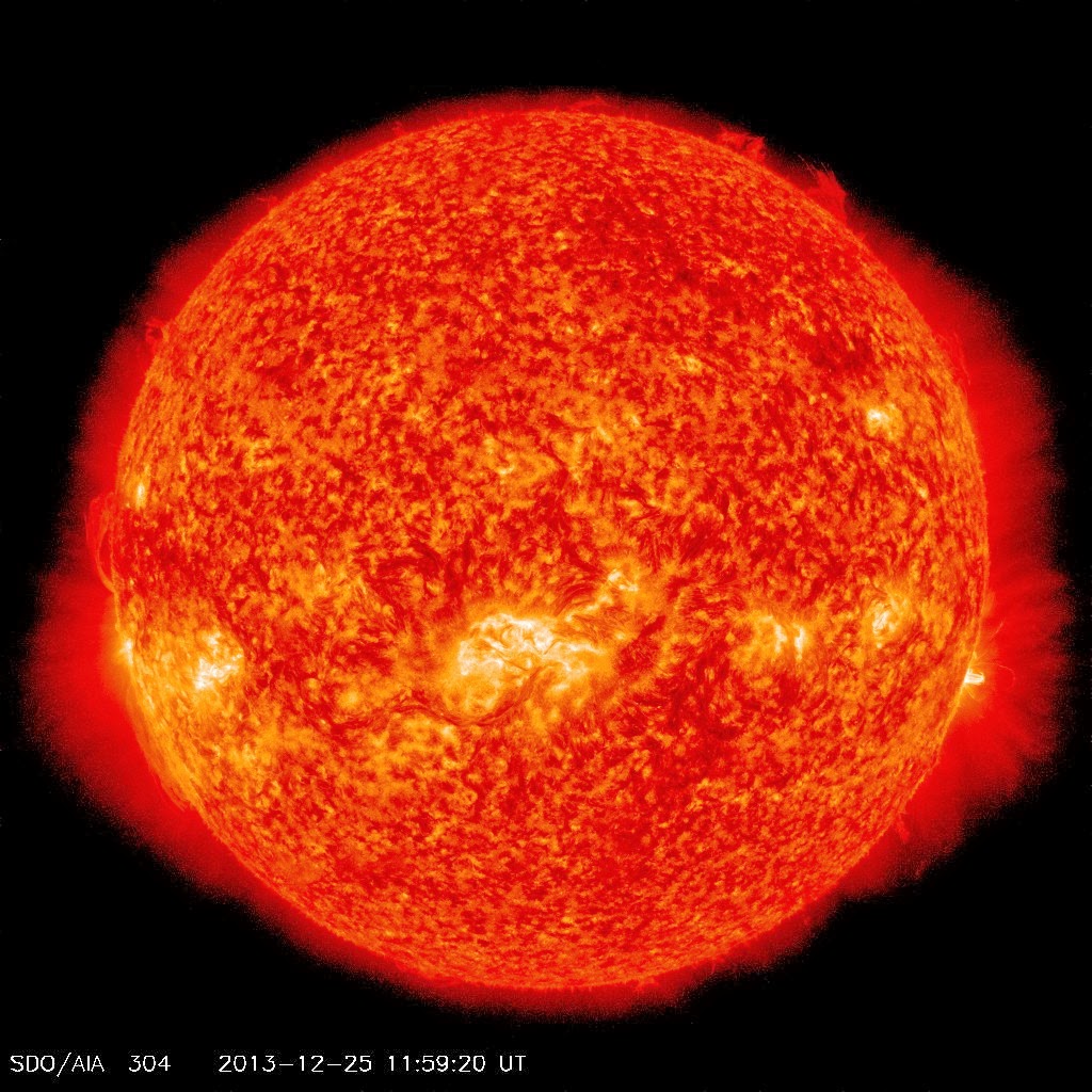 astronomia: El Sol hoy (25-12-2013)