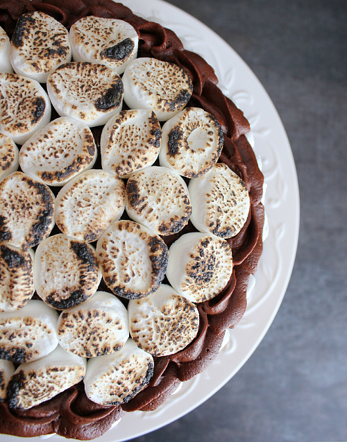 love, laurie: s'mores cake