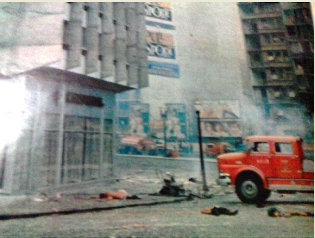 INCÊNDIO NO EDIFíCIO JOELMA; Fotos Inéditas da Tragédia
