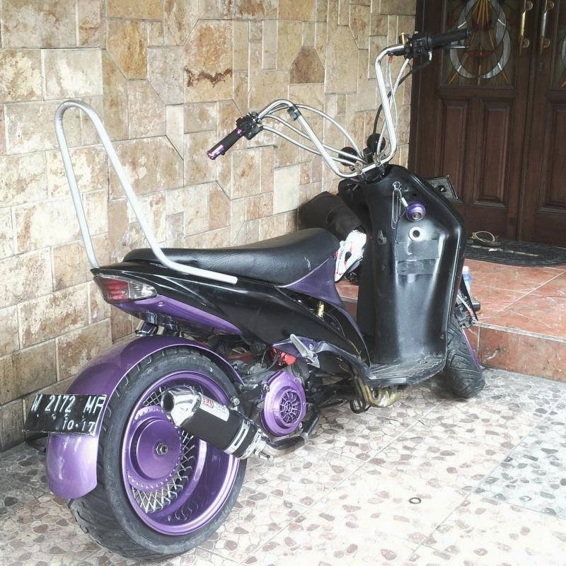 gambar modifikasi motor suzuki spin 125 terbaru