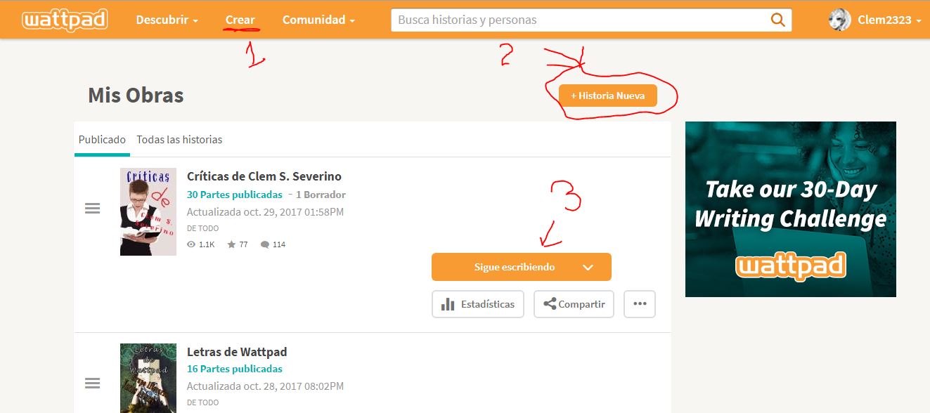 Cómo publicar en Wattpad paso a paso | El mundo en arte